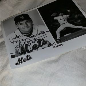 Other | Autographed Al Leiter Pics | Poshmark